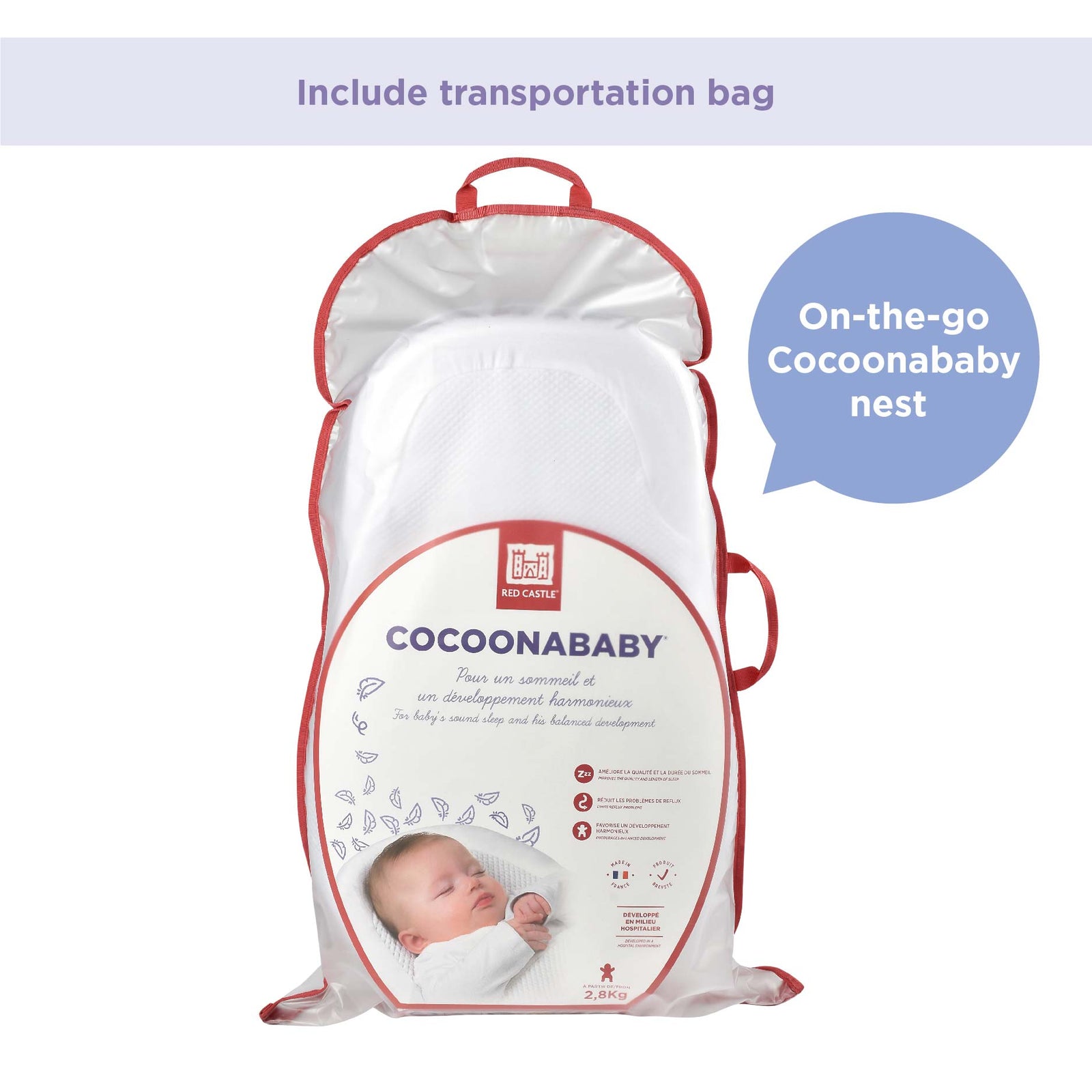 Cocoonababy® Nest (new version)- More Colours Available – Swaddle Shop